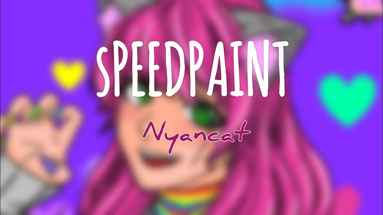 Nyan Cat SPEEDPAINT - YouTube