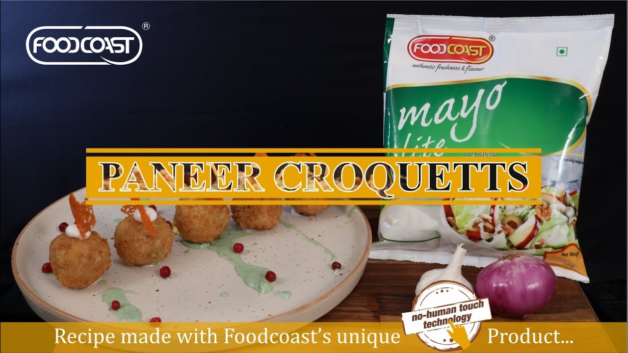 Paneer Croquettes made with Foodcoast Mayo Lite | Foodcoast Recipes ...