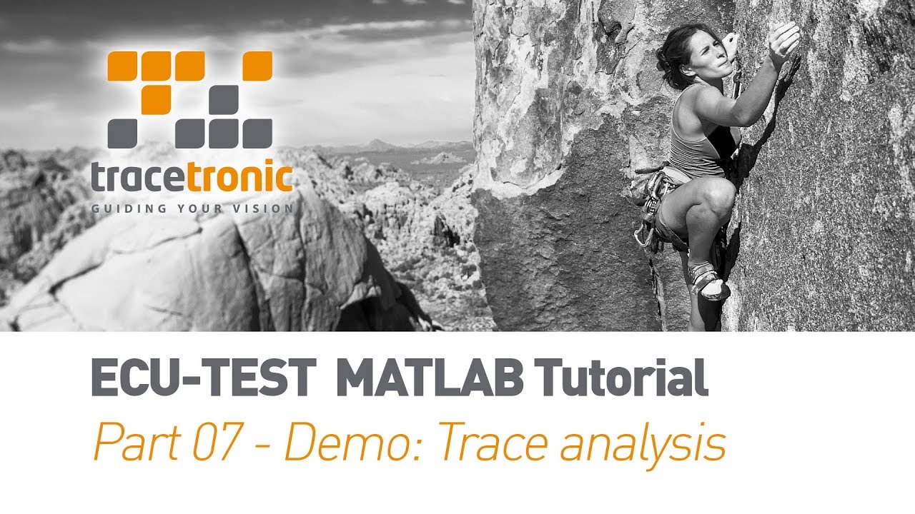 007 ecu.test MATLAB Tutorial Demo 5 Trace Analysis - YouTube