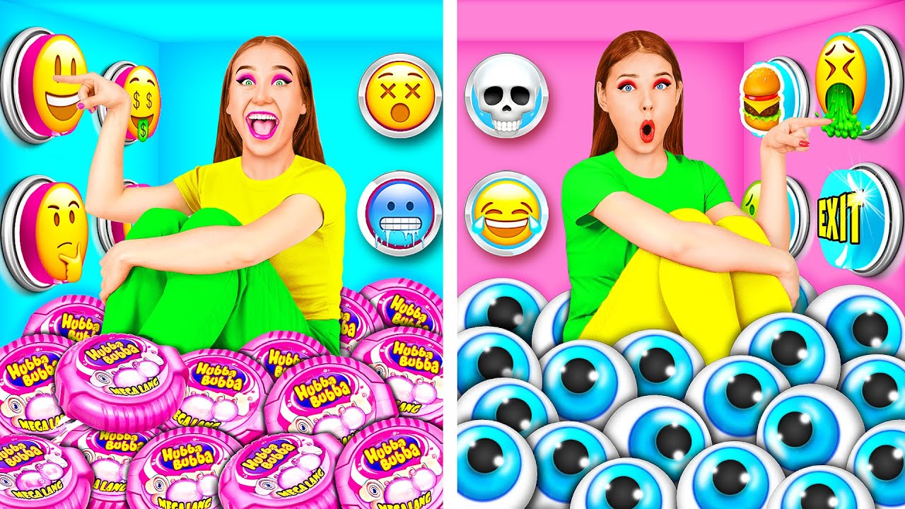 1000 Mystery Buttons Challenge Only 1 Lets You Escape | Special Mystery ...