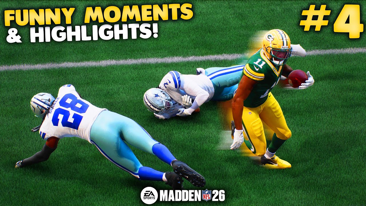 Madden 26: Funny Moments & Highlights #4 - INSANE LATERAL PLAY! - YouTube