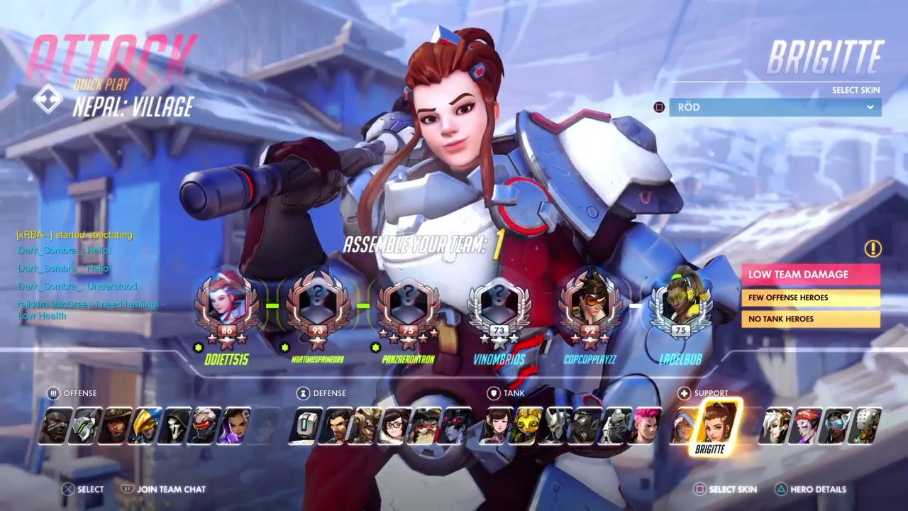 Overwatch FULL MATCH - Attack: Nepal (31/3/18) (II) - YouTube