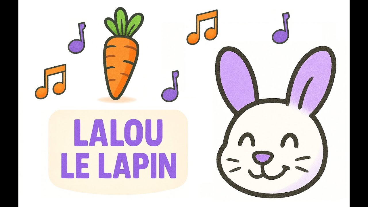 Lalou petit lapin - Comptine pour enfant - YouTube