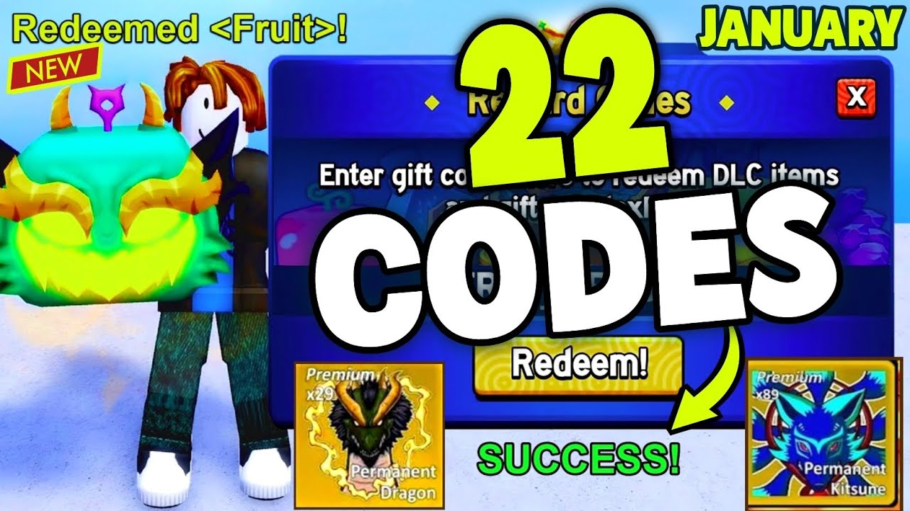 ⚠️ 28 JAN ⚠️ Blox Fruits Codes in January 2025 / Blox Fruits Codes 2x ...