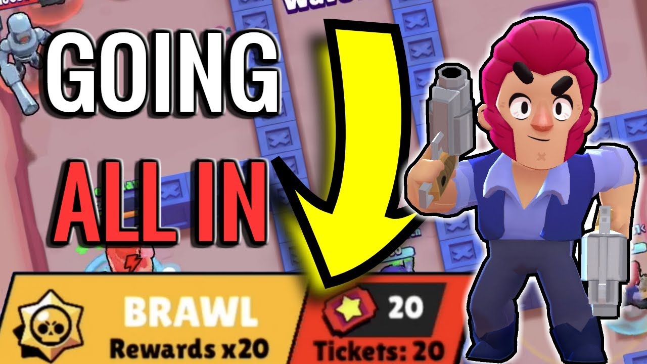 Going ALL IN with my Robo Rumble Tickets on Lv 1 Account! Brawl Stars ...