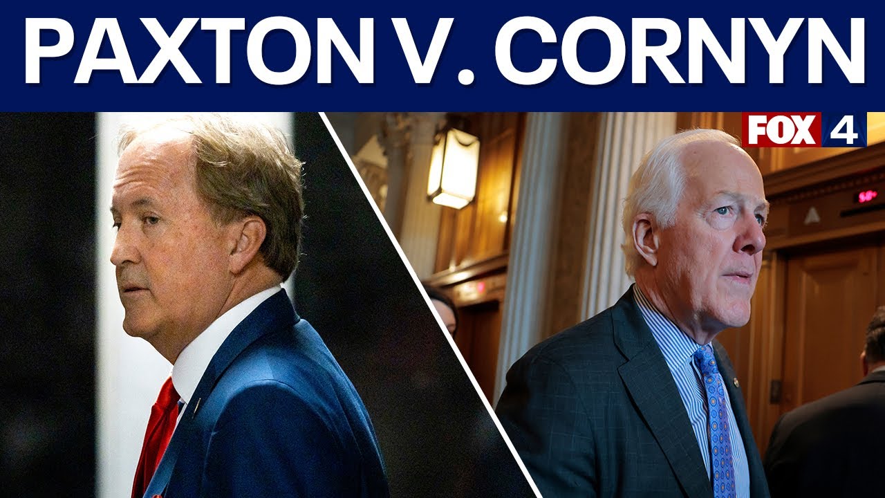 Ken Paxton to challenge John Cornyn for US Senate seat - YouTube
