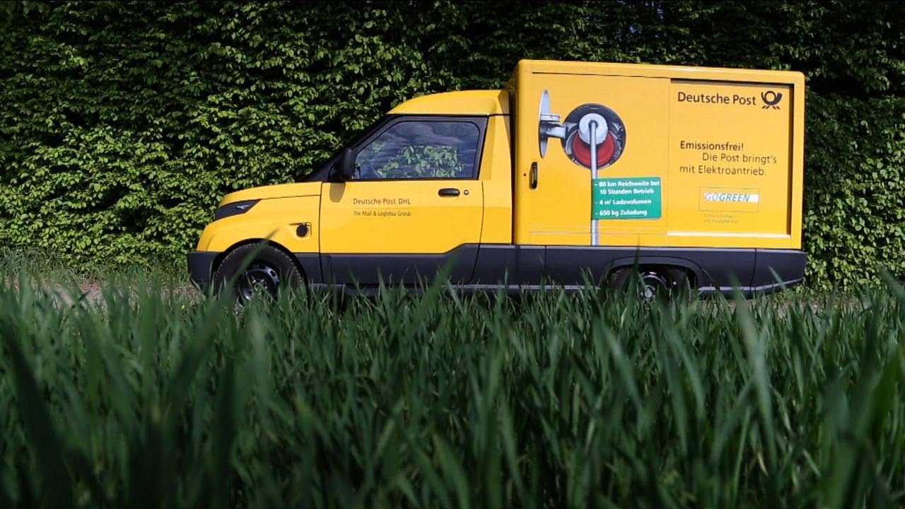 Streetscooter - elektrisches Postauto - YouTube