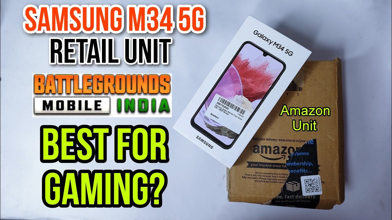 Samsung M34 5G Amazon Unit | Gaming Test | Camera Test | Performance ...