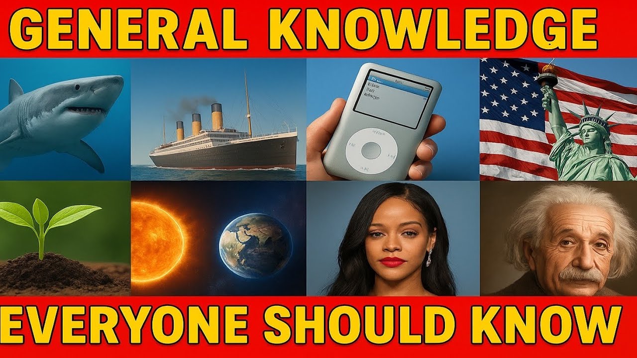 General Knowledge Trivia Quiz | 30 Questions Everyone Should Know | 📚🧠🤓 ...