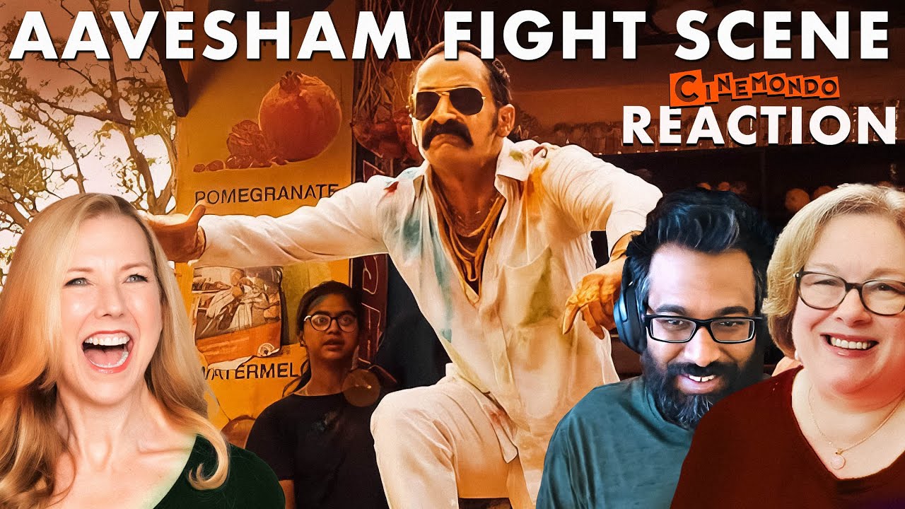 Aavesham Fight Scene Reaction! Fahahd Faasil In Action! With ...