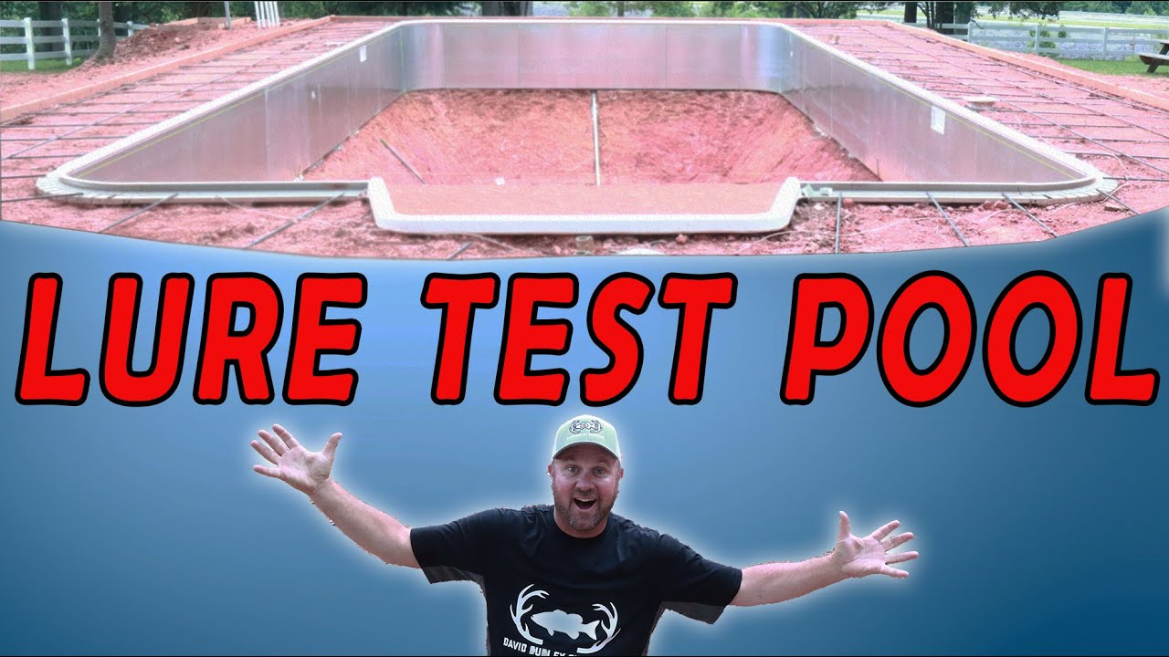 My Dream! Im Building a Massive Lure Testing Pool! So "WE" can Learn ...