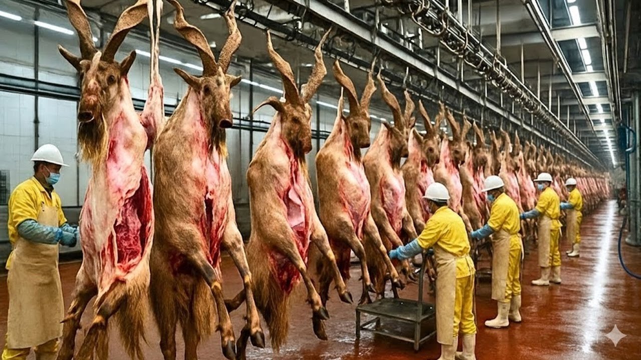 Inside the largest processing plant | Millions of Markhor mountain ...