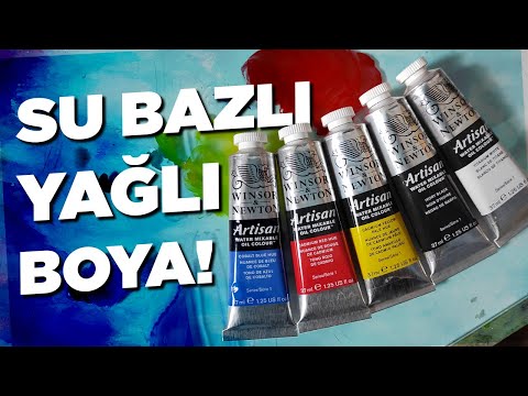 KOKMAYAN YAĞLI BOYA..! | SU İLE TEMİZLENEBİLİR.