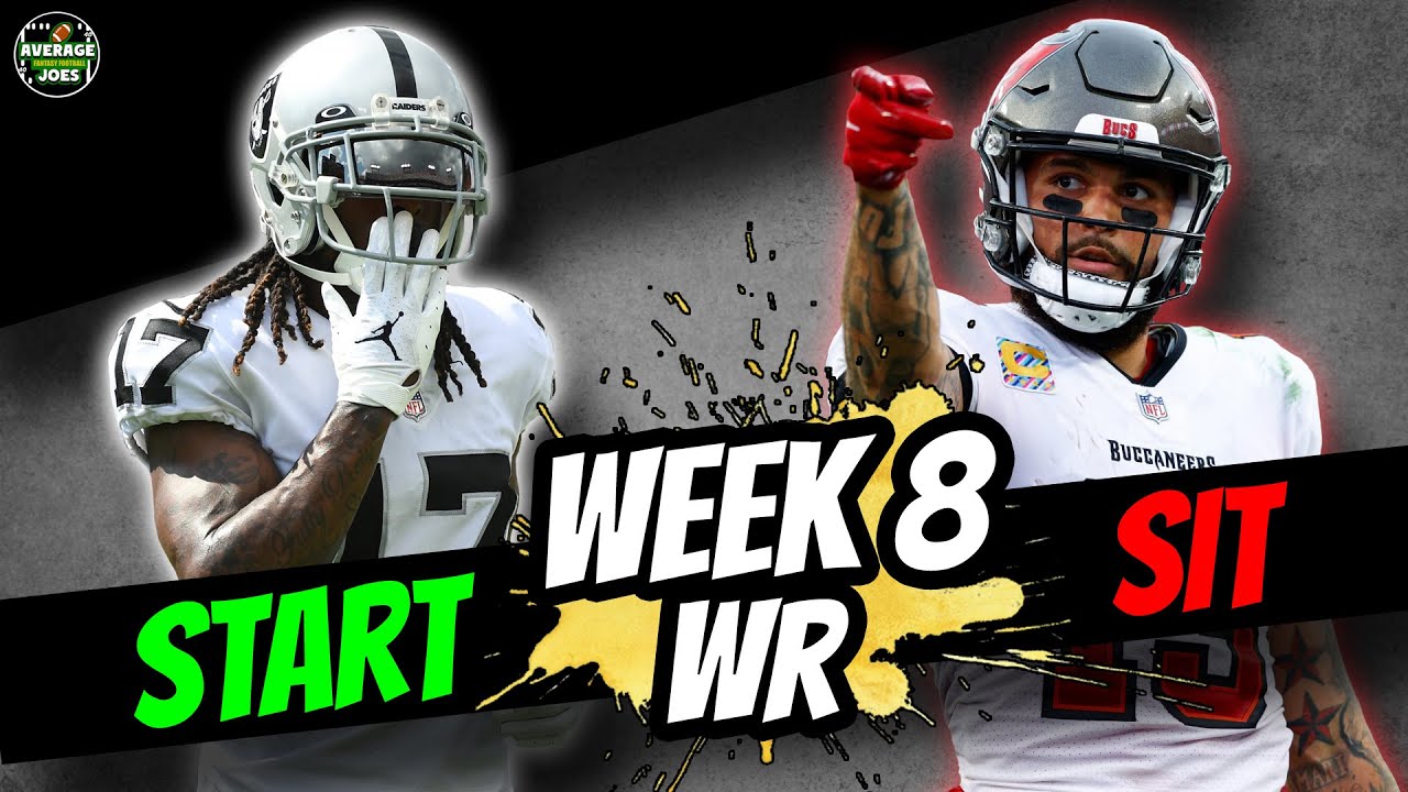 Fantasy Football 2023 Wide Receiver Week 8 Must Start and Sits - YouTube