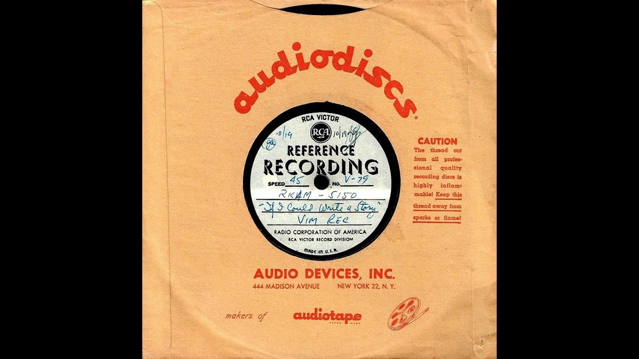 Carolyn Howard - I COULD WRITE A STORY (1964) - YouTube