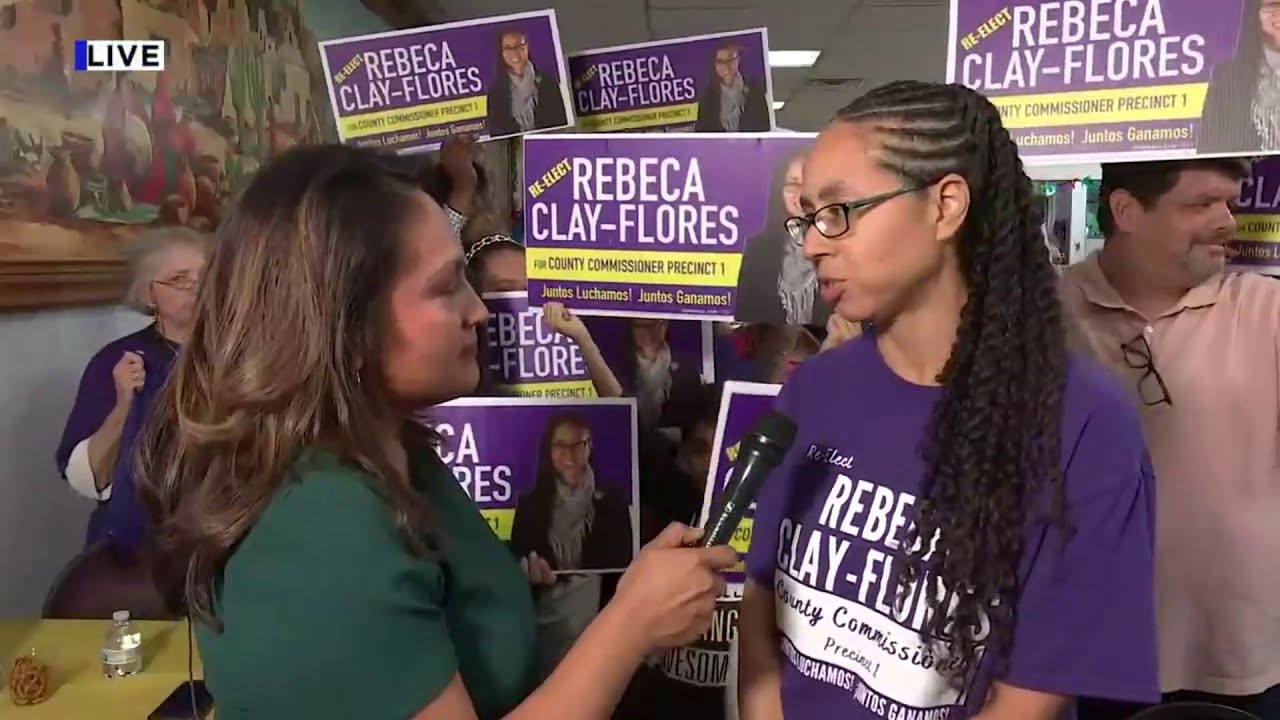 Bexar County Precinct 1 Commissioner Rebeca Clay-Flores discusses early ...