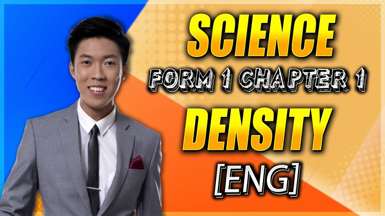 SCIENCE FORM 1 CHAPTER 1 SUBTOPIC DENSITY || ENGLISH - YouTube