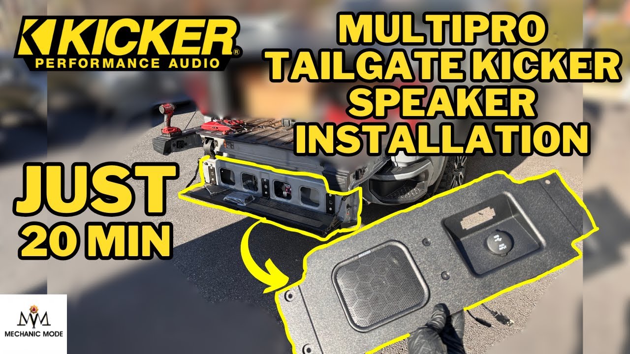 Full Process Installation 2019-2026 GMC & Chevrolet MultiPro Tailgate ...