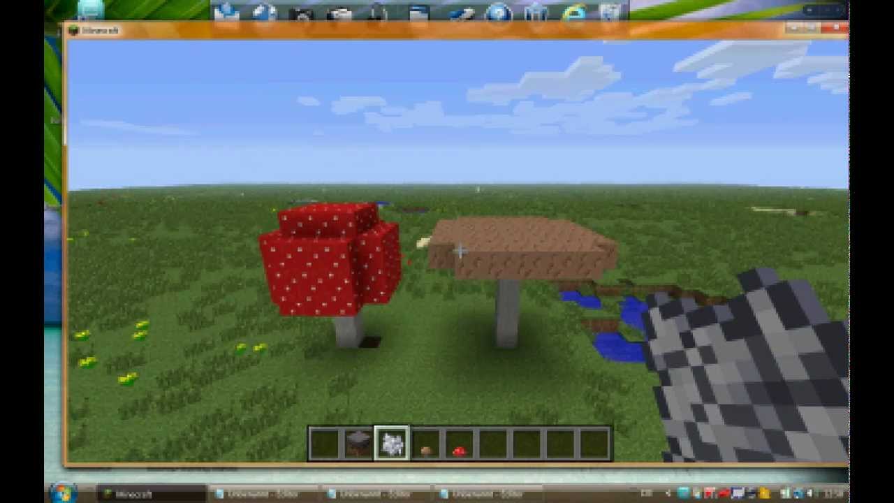 Minecraft Riesen Pilze - YouTube