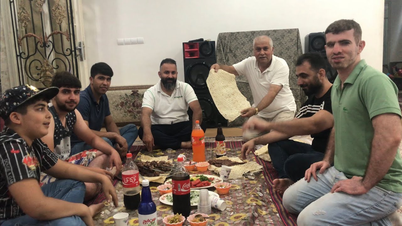 Barbecue with Iranian friends دمي با دوستان ايراني در خانه باغ (تهران ...