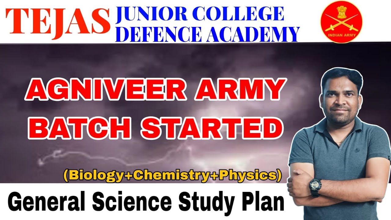 ARMY GENERAL SCIENCE CLASS || ARMY AGNIVEER ADMISSIONS ARE OPEN - YouTube