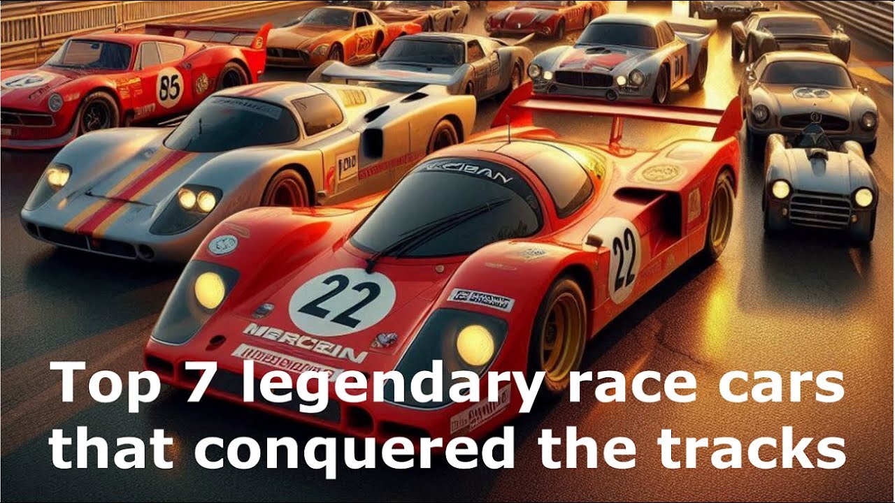 Top 7 legendary race cars that conquered the tracks - YouTube