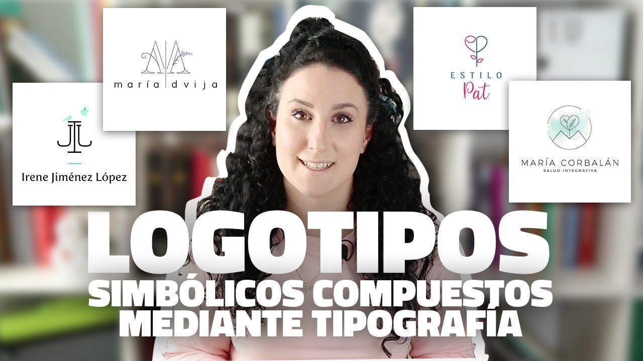 Diseño de logotipos simbólicos compuestos mediante tipografía - YouTube
