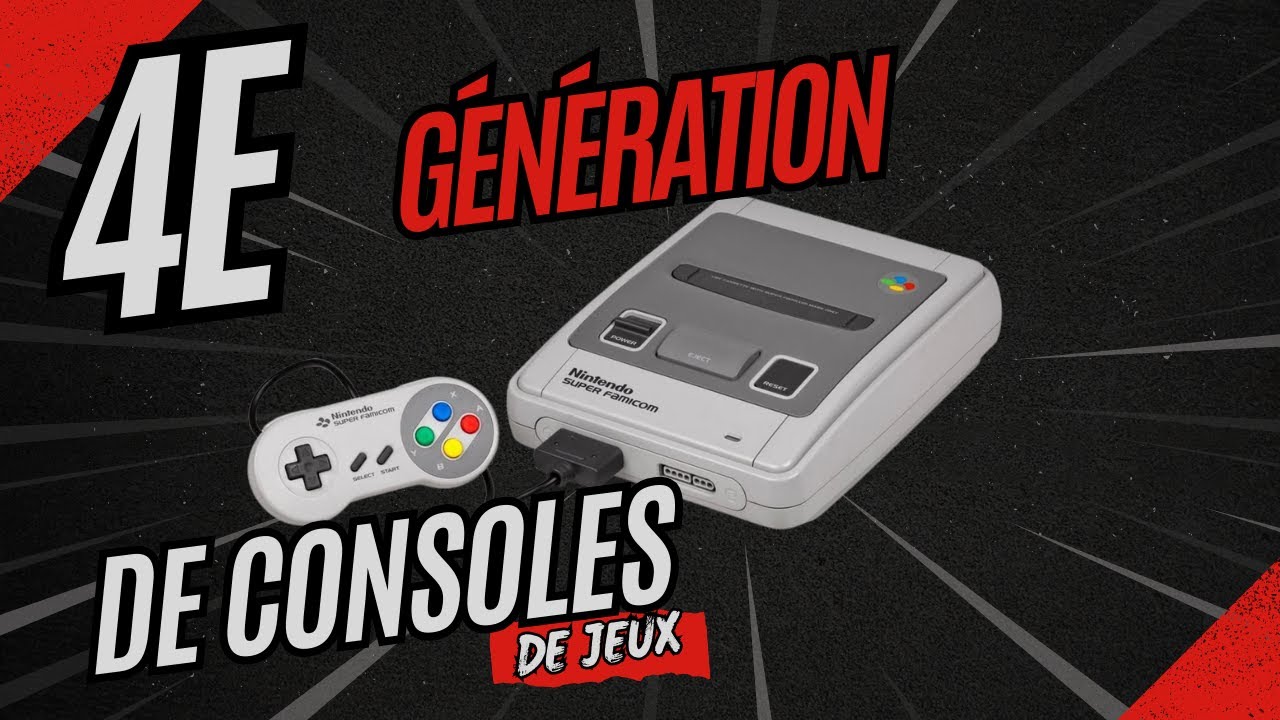 4e génération de consoles de jeux ( l'ère des 16 bits et des jeux plus ...