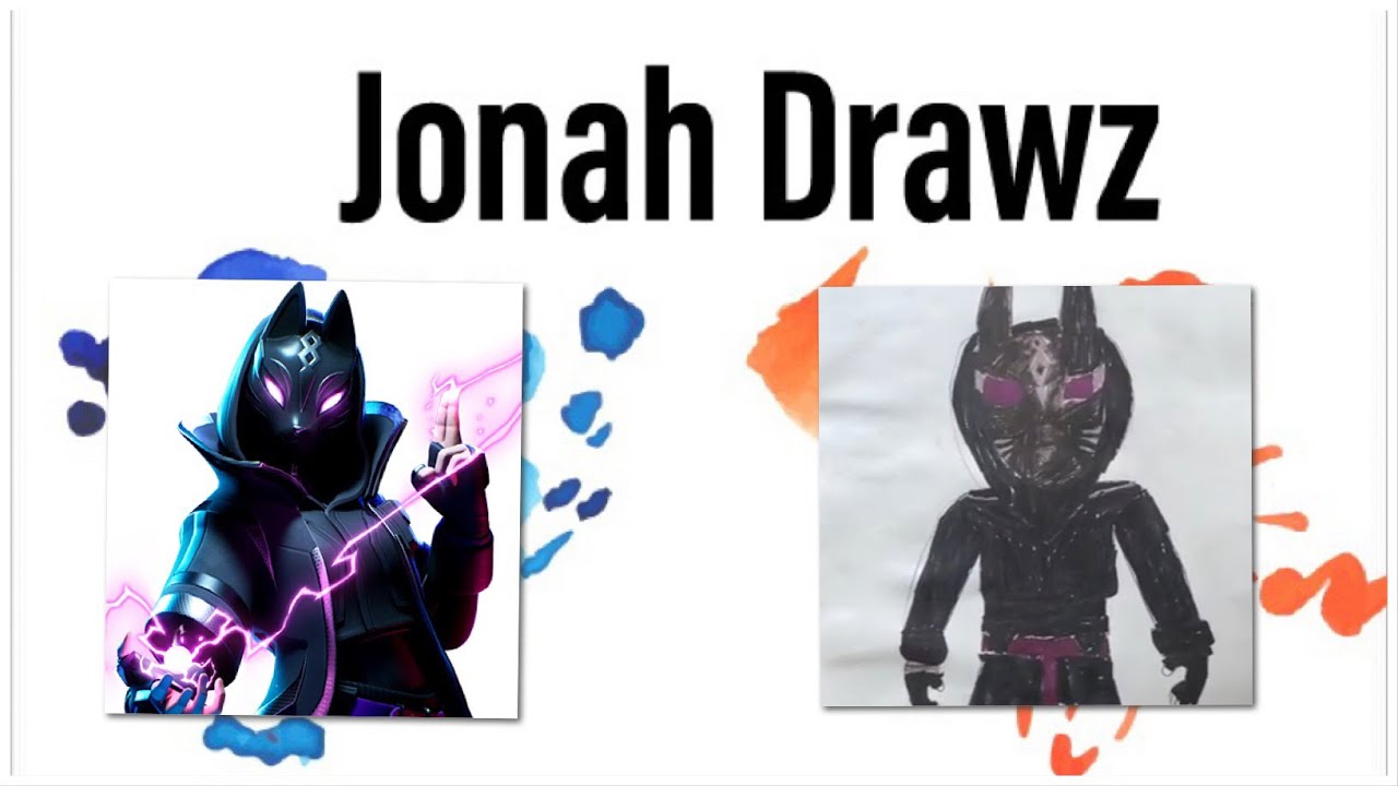 How To Draw Catalyst - Fortnite Drawing Tutorial - YouTube