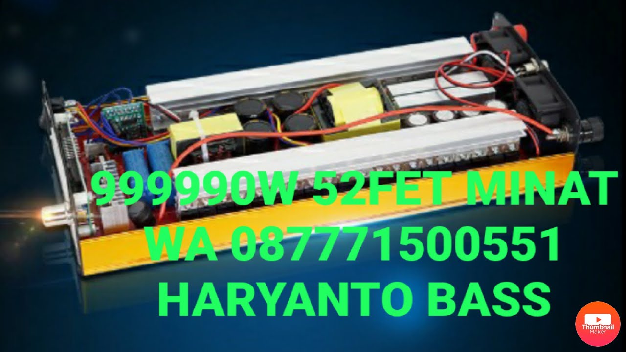 SETRUM IKAN TENAGA GAJAH TERBARU 999990W 52FET HARGA 2750K - YouTube