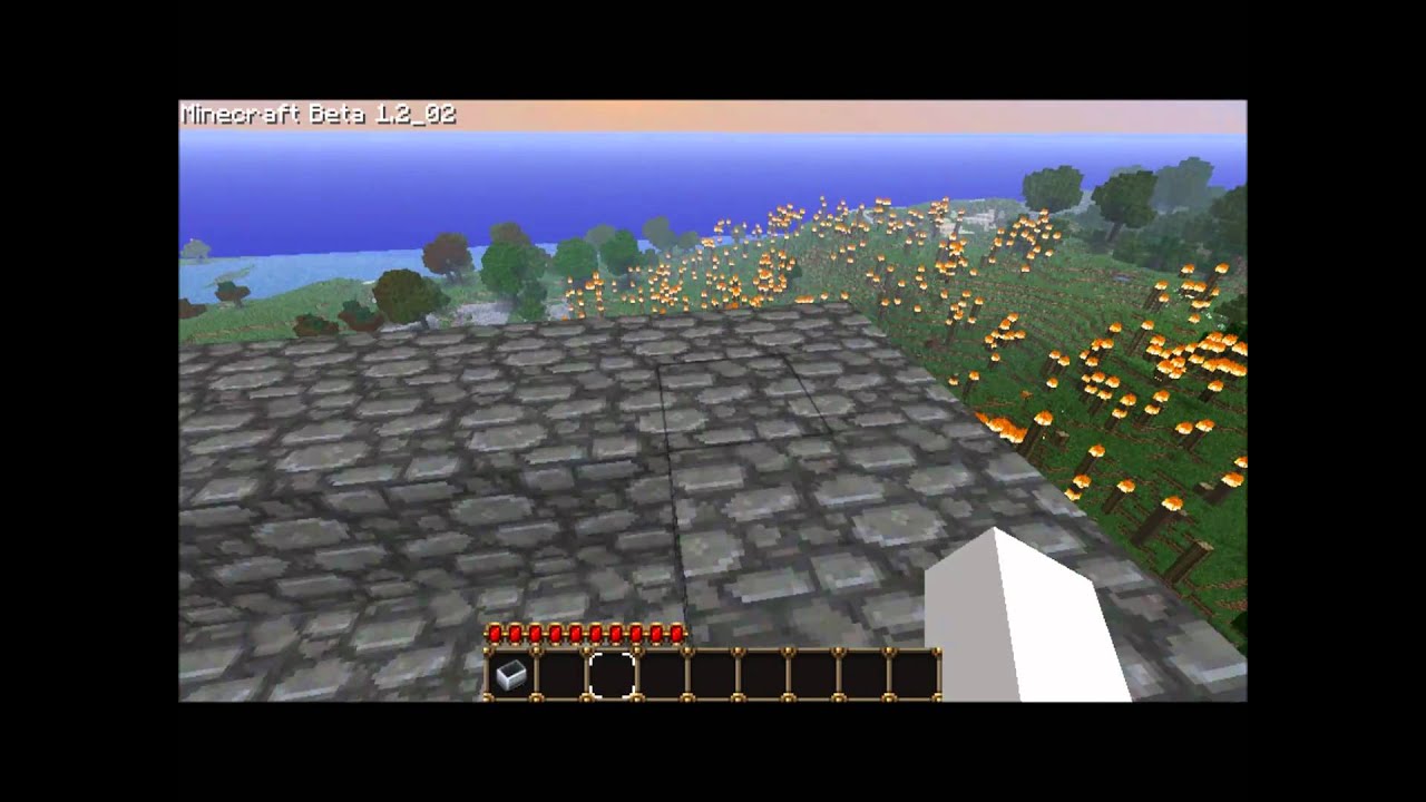 Minecraft - Entire Forest Biome Burning - YouTube