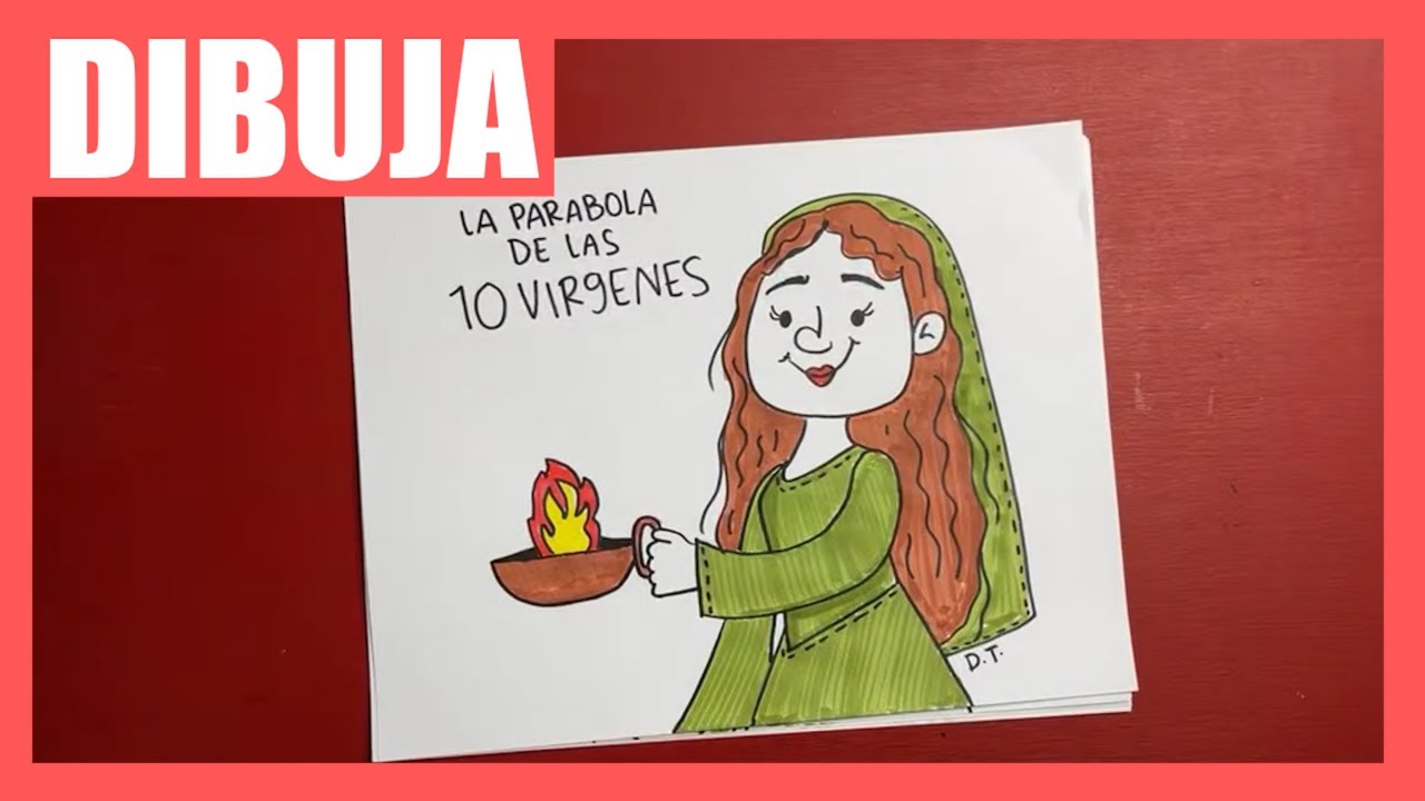 La Parábola de las Diez Vírgenes | Dibuja | Ven, Sígueme Primaria 2023 ...