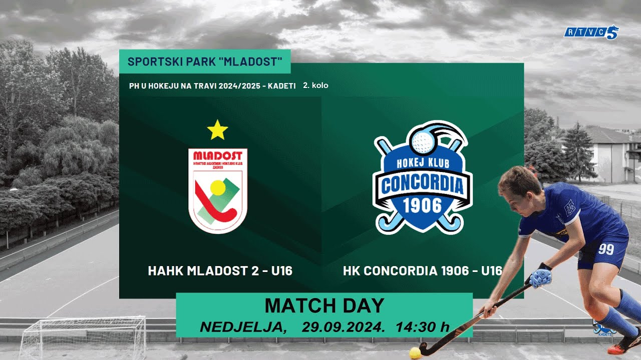 U16 * HAHK Mladost 2 - HK Concordia 1906 * PH u hokeju na travi 2024/ ...