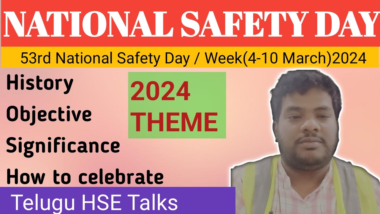 #53rd NATIONAL SAFETY DAY IN TELUGU # - YouTube