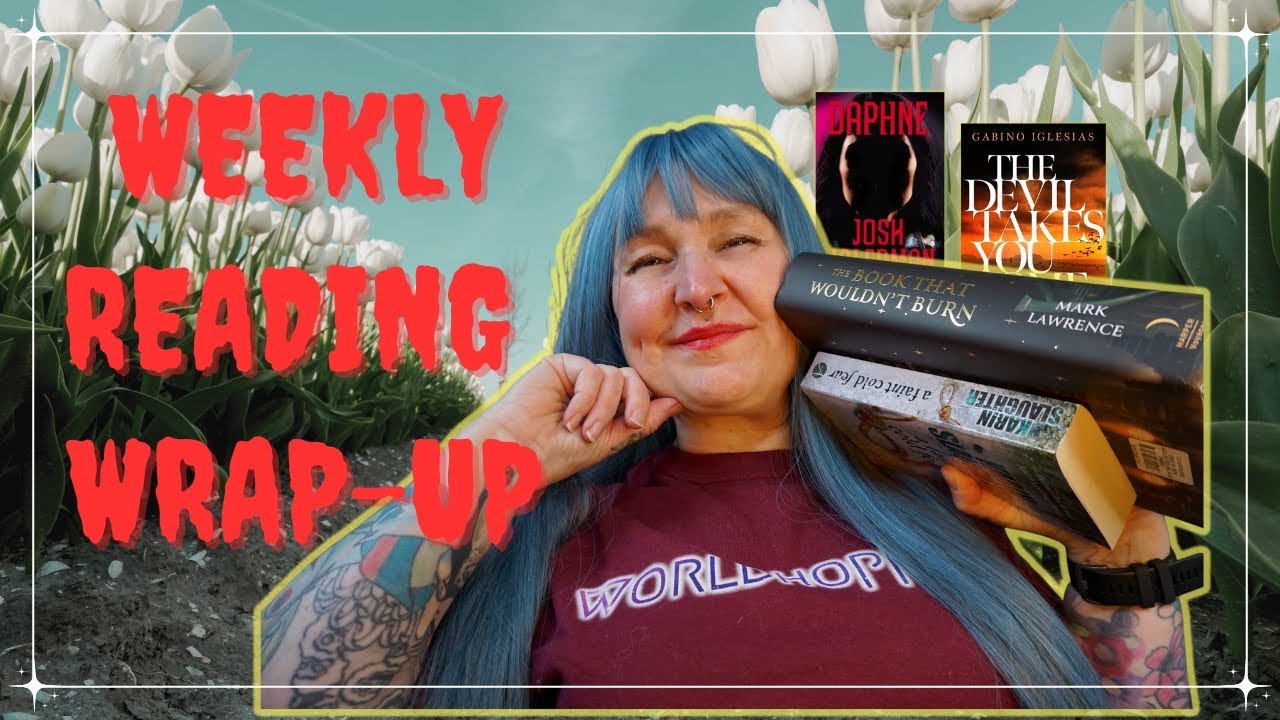 Weekly Reading Wrap up - libraries, urban legends & a lackluster Karin 😕 - YouTube