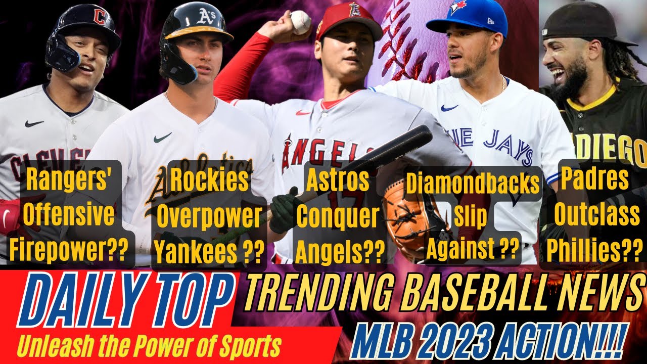 "Baseball News Today: Thrills, Spills, & Rumors | Shohei Ohtani ...