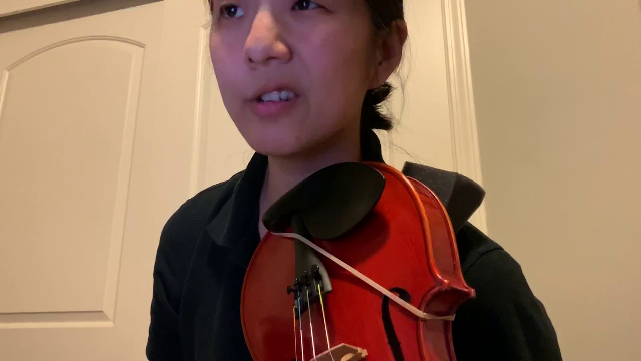Violin Blue Book rehearsal techniques March in C Major - YouTube
