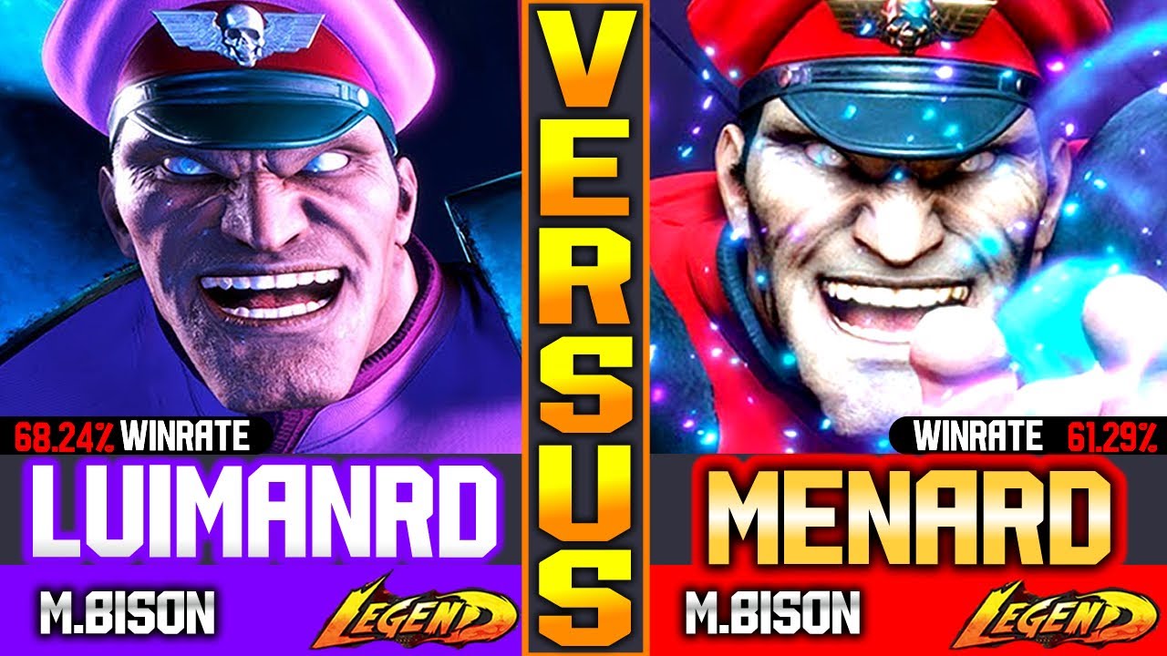 SF6 MenaRD (M.Bison Vs LuimanRD) M.Bison High Level - YouTube
