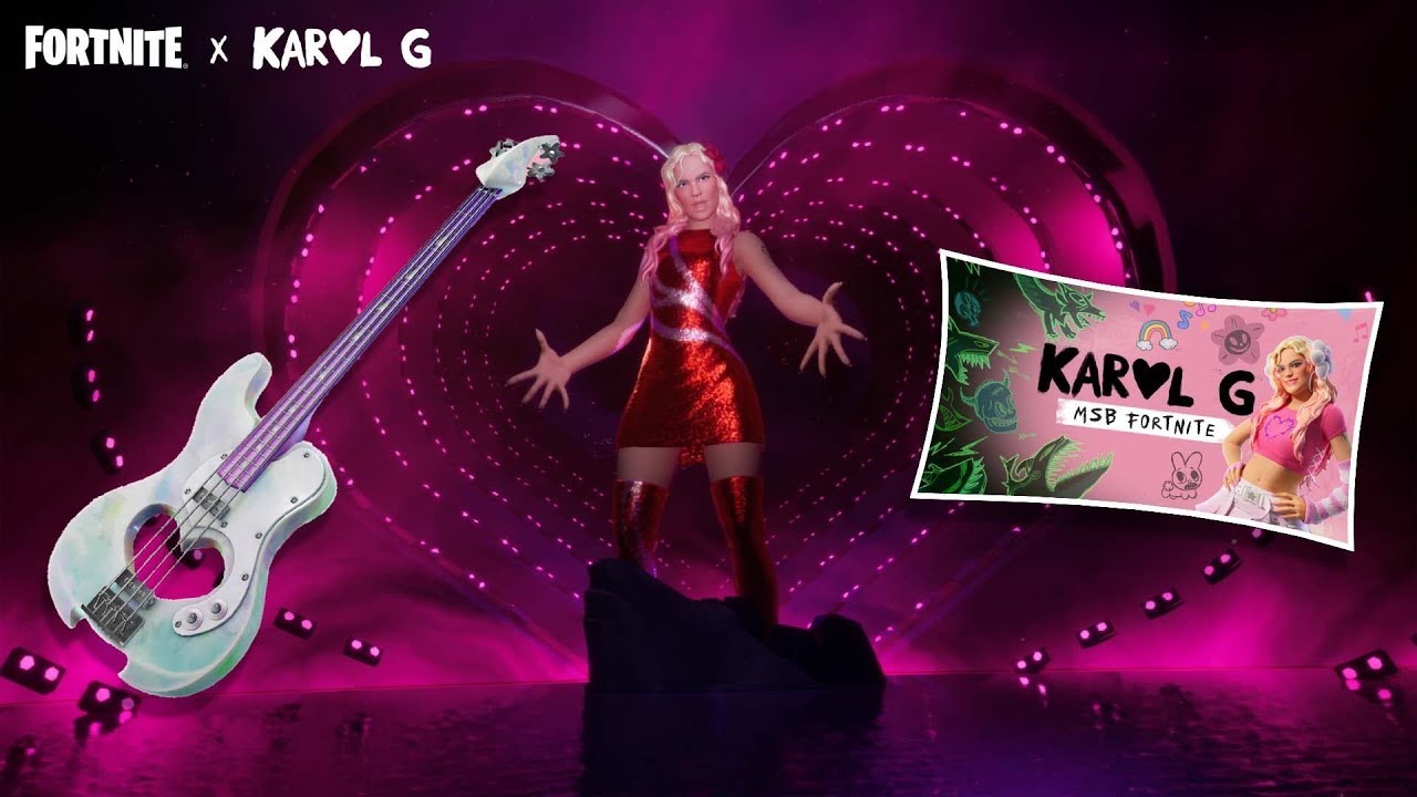 NEW Karol G MSB Fortnite - YouTube