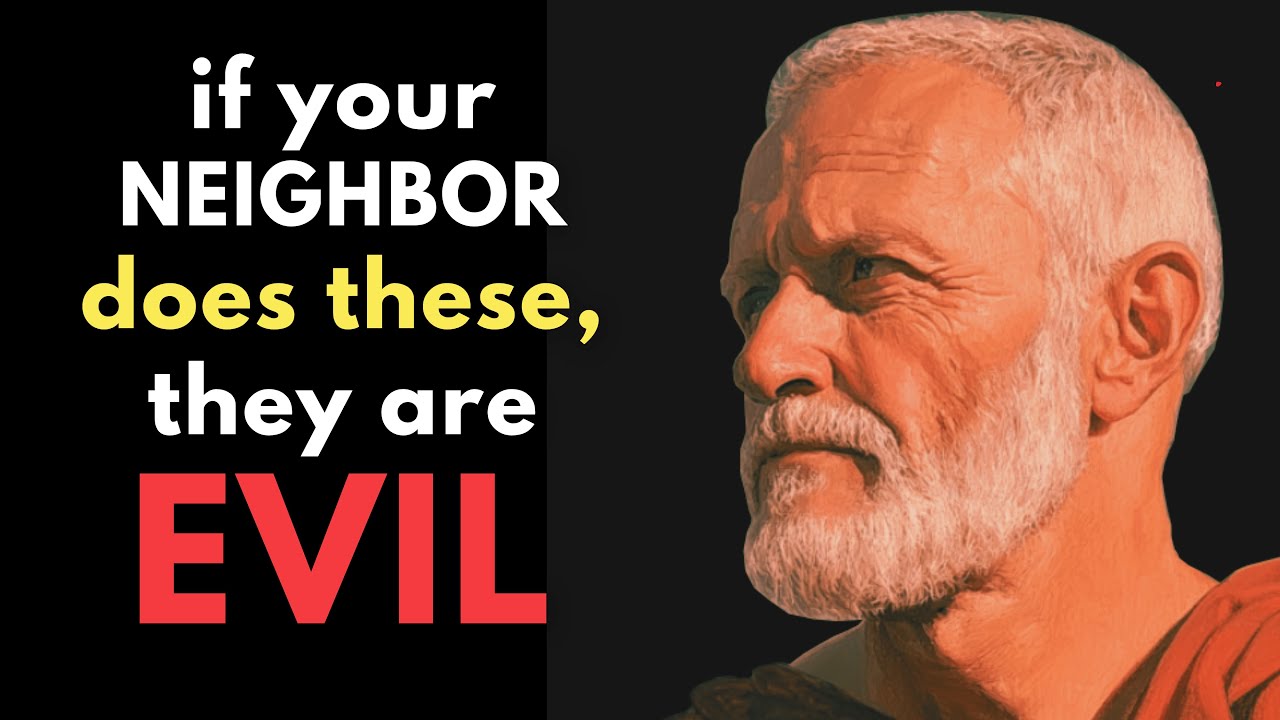 5 Shocking Signs Your Neighbor is EVIL – DON’T IGNORE THIS! | Stoic ...