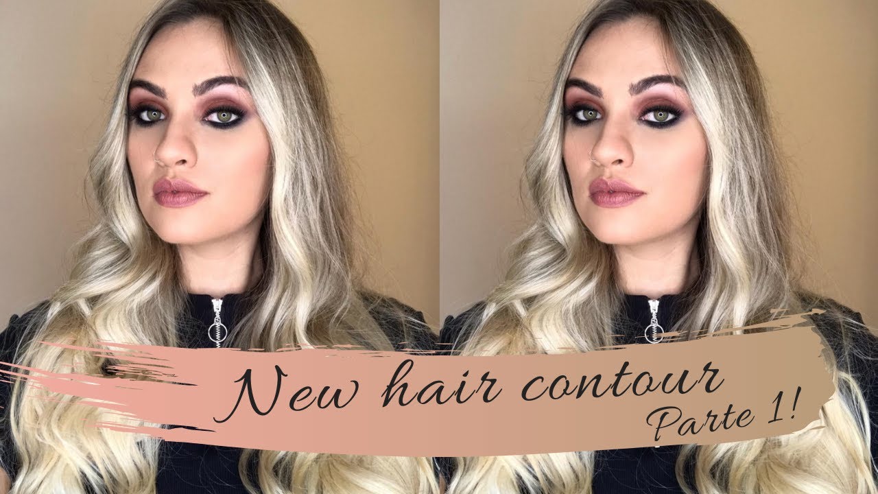 NEW HAIR CONTOUR- Reinventando o Hair Contour! - YouTube