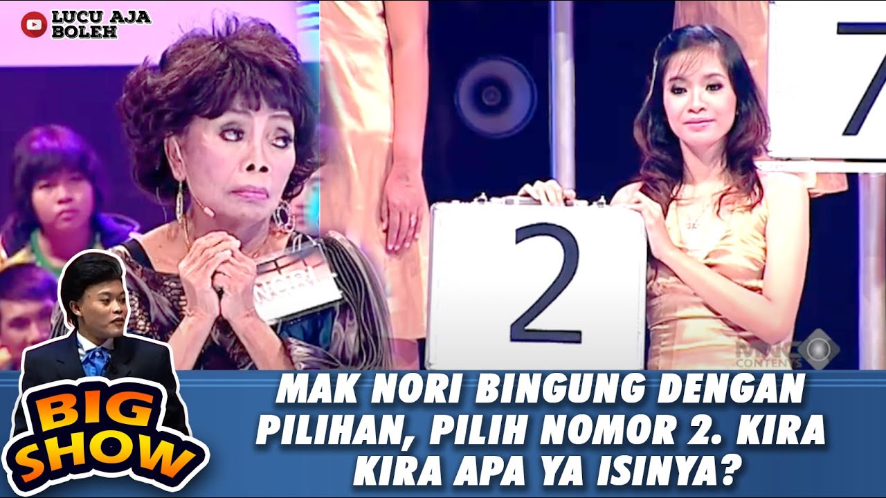 MAK NORI BINGUNG DENGAN PILIHAN, PILIH NOMOR 2. KIRA KIRA APA YA ISINYA ...