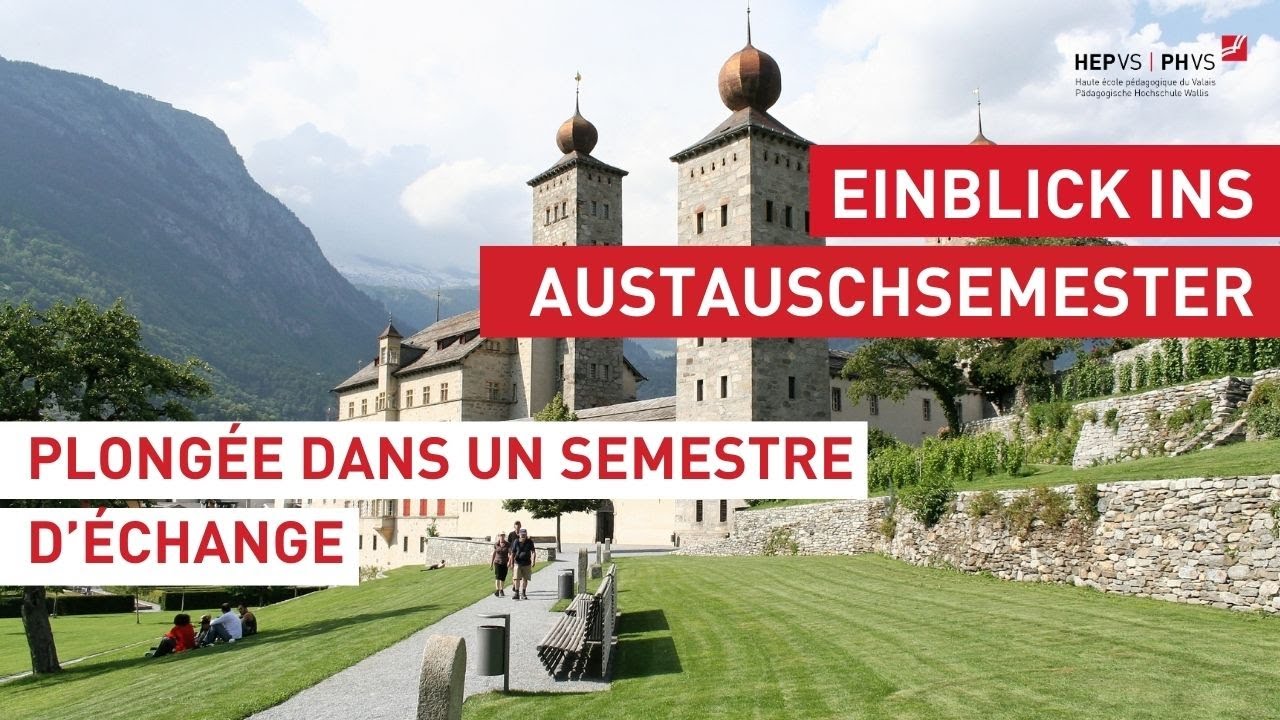 Plongée dans un semestre d'échange / Einblick ins Austauschsemester ...