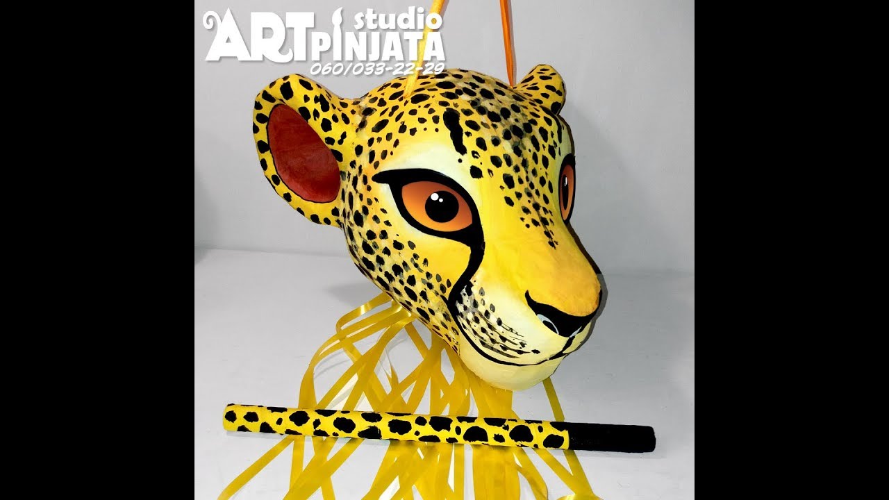 Art Pinata Studio - Cheetah - YouTube