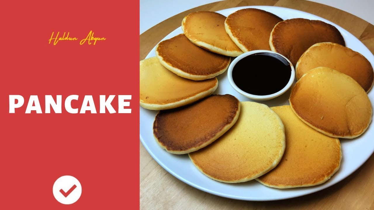 4 DAKİKADA HAZIR! (Pankek) Pancake tarifi - YouTube