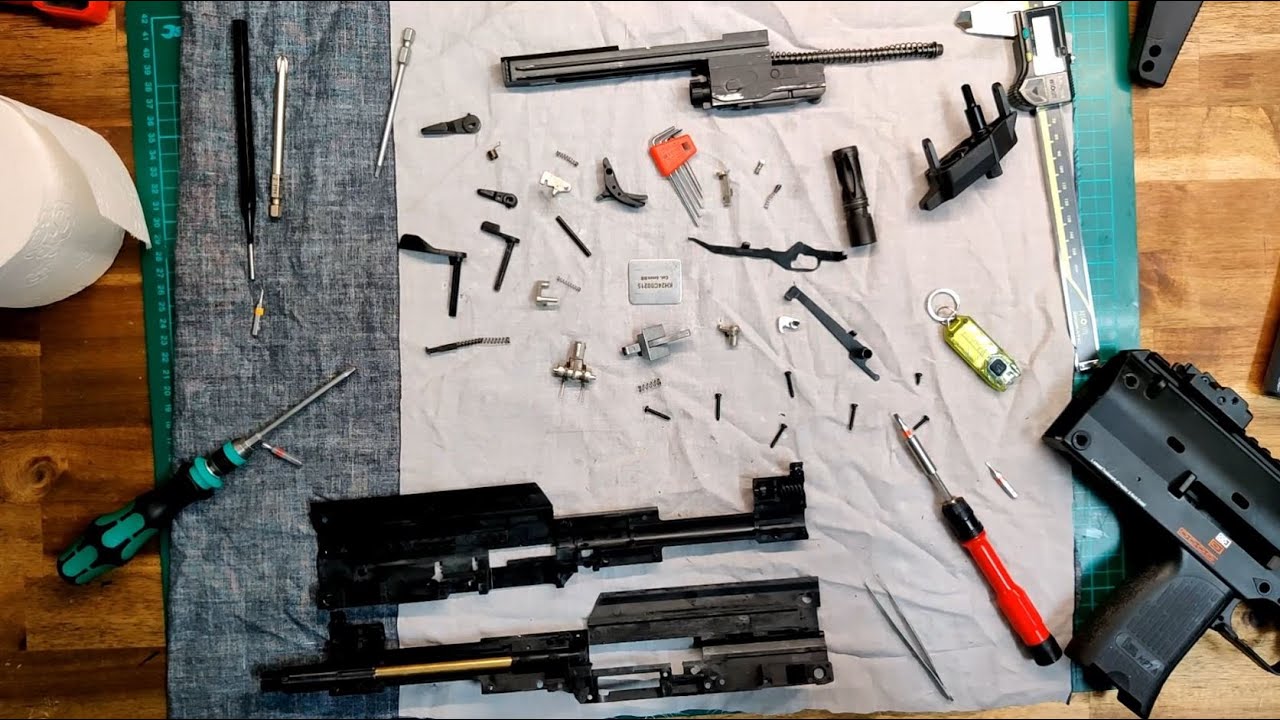 VFC MP7 V2 GBB - Part 2 - NPAS and Disassembly - YouTube