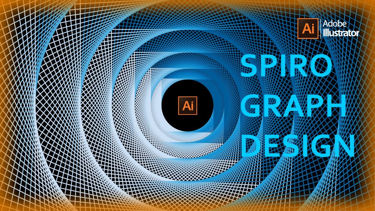 Spirograph Design Effect in Illustrator | Illustrator Tutorial - YouTube