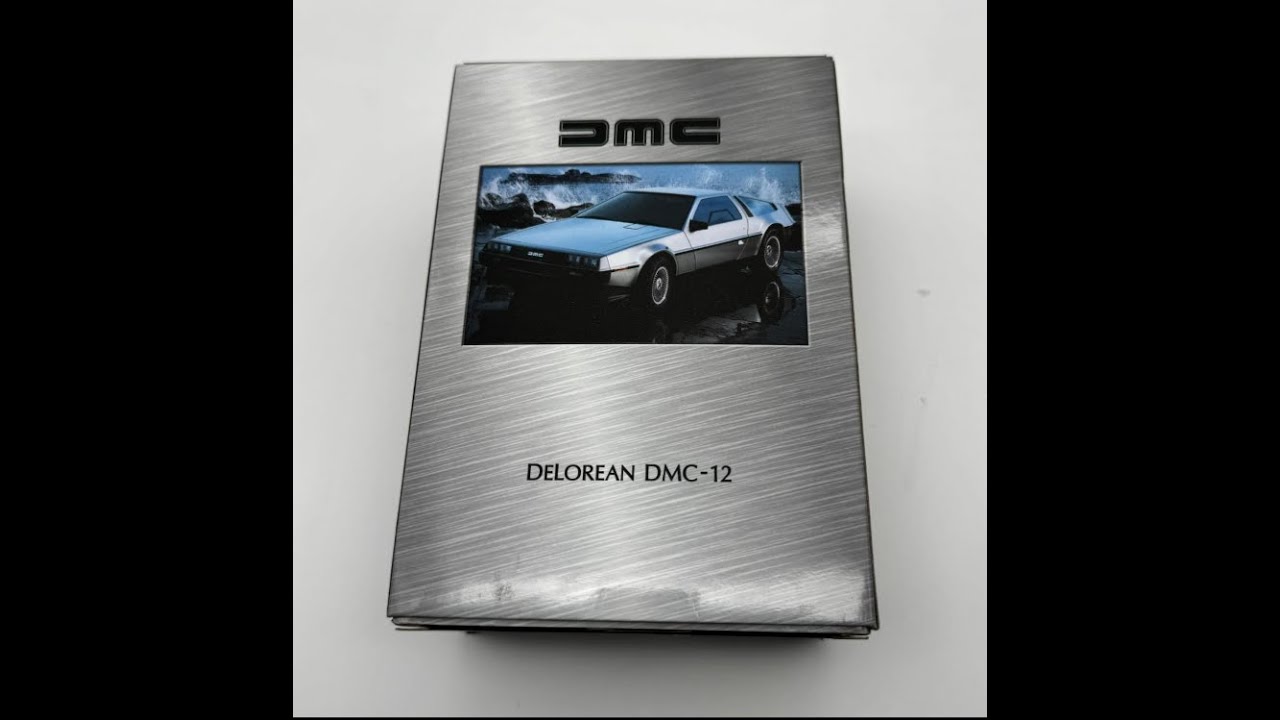 UNBOXING Hot Wheels RLC Delorean DMC 12 and Alpha 5 two car box set ...