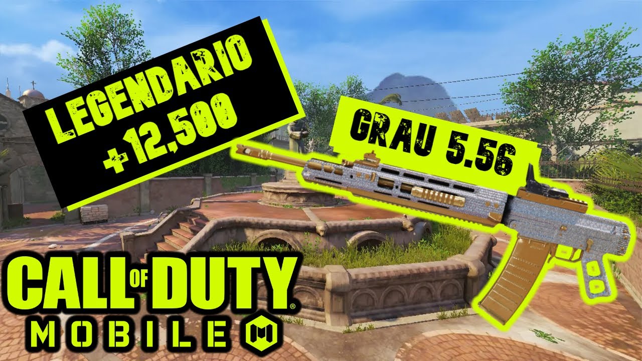 GRAU 5.56 en Legendario (+12,500) - Gameplay CODM - YouTube
