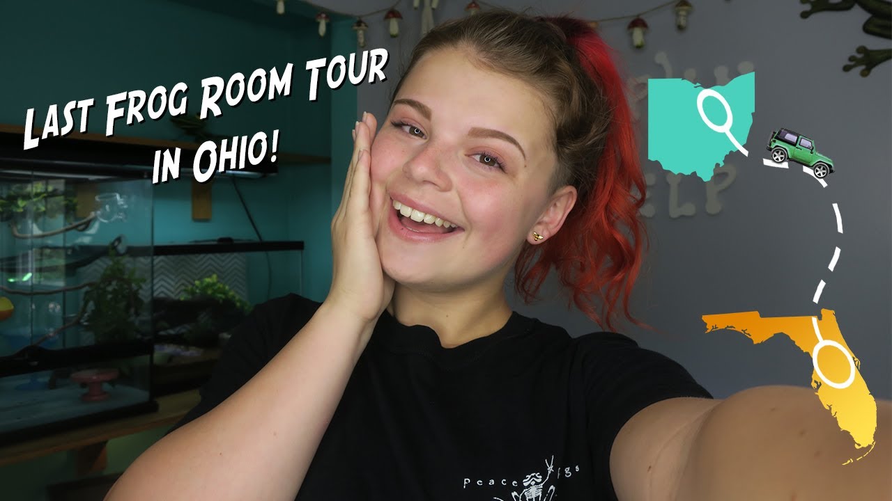 The Final Frog Room Tour in Ohio! - YouTube